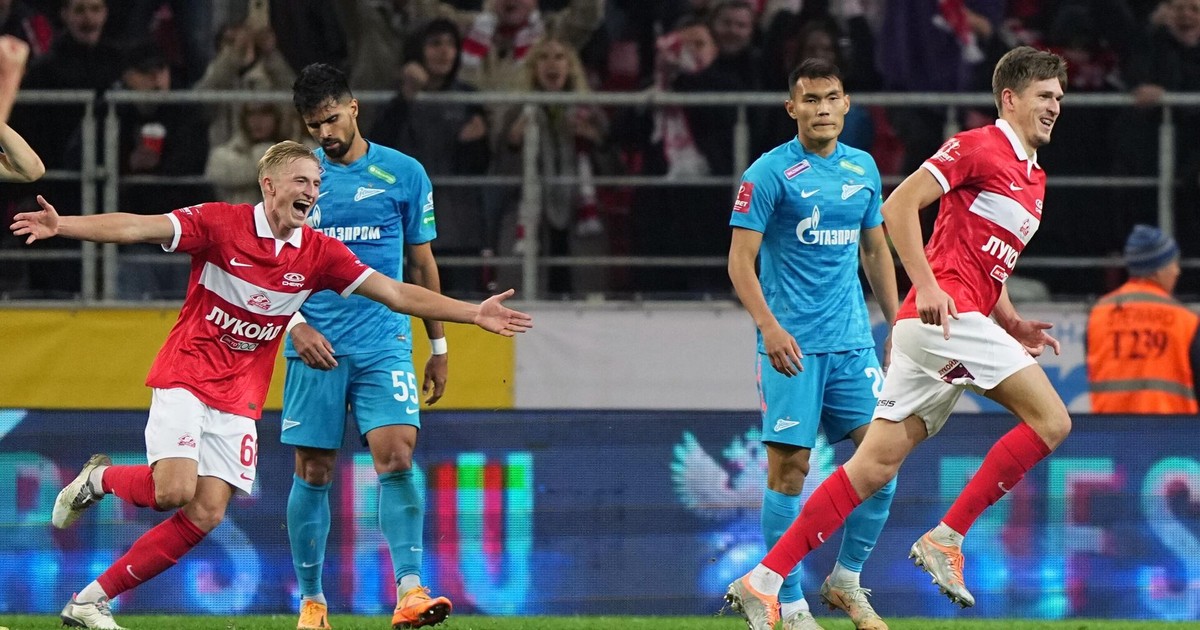 Cúp QG Nga: Spartak Moscow thắng Zenit Saint Petersburg lần đầu tiên ...