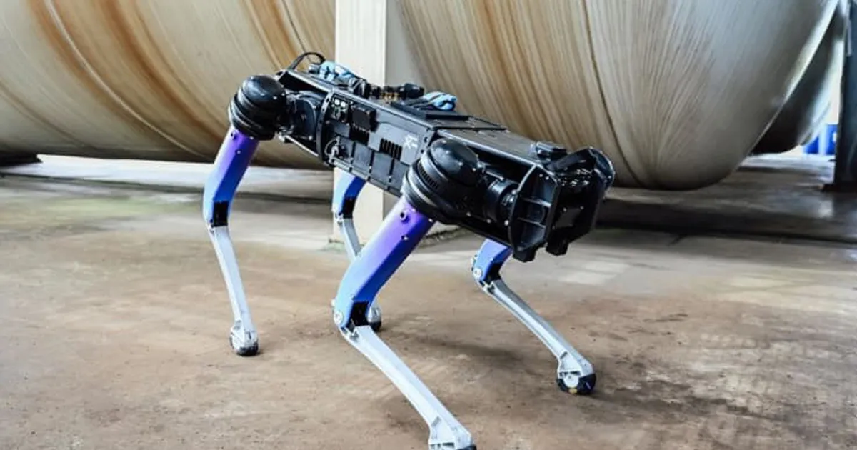 Chó robot cứu hộ | BÁO SÀI GÒN GIẢI PHÓNG