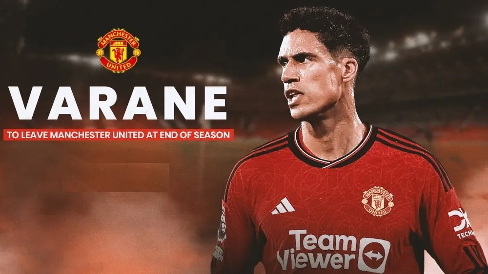 Trung vệ Raphael Varane rời Manchester United vào cuối mùa giải ...