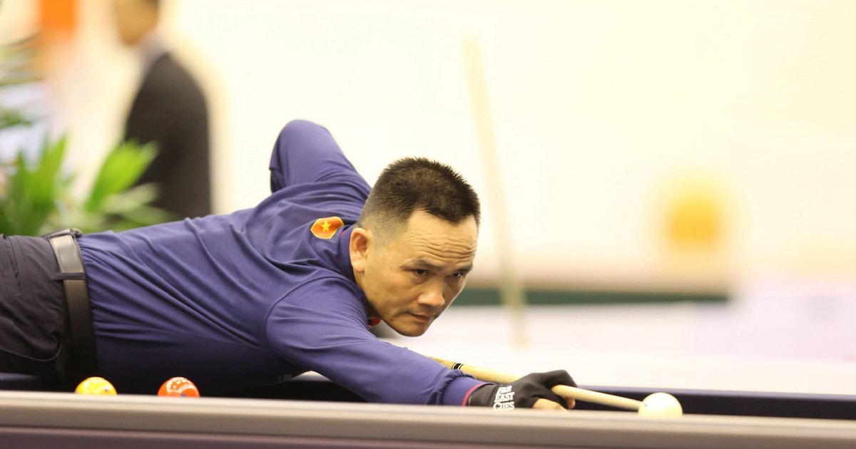 Tran Duc Minh shines, entering semis of HCMC World Cup 3-Cushion 2024 ...