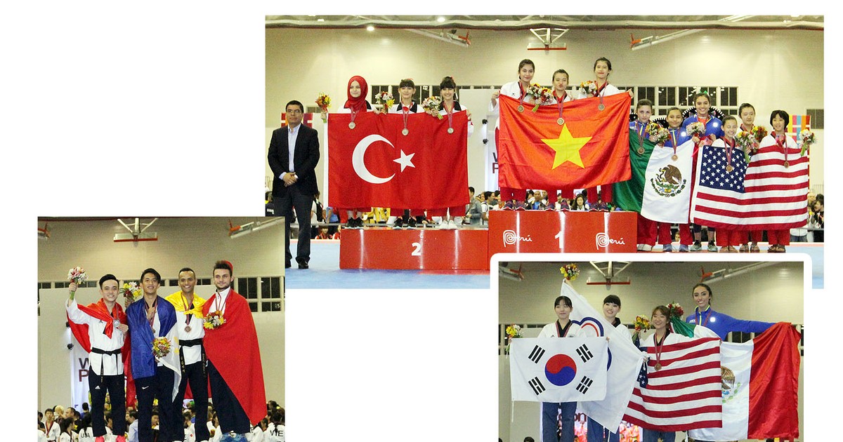 Vietnam grabs two gold medals at World Taekwondo Poomsae Championships ...