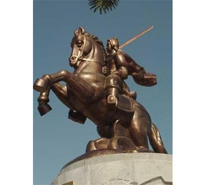 Bronze Statue of Famous Warrior King Inaugurated | SGGP English Edition