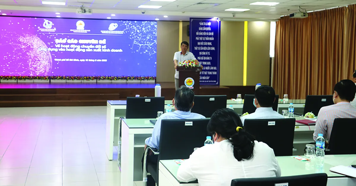 Công ty XSKT TPHCM tổ chức báo cáo chuyên đề Chuyển đổi số | BÁO SÀI ...