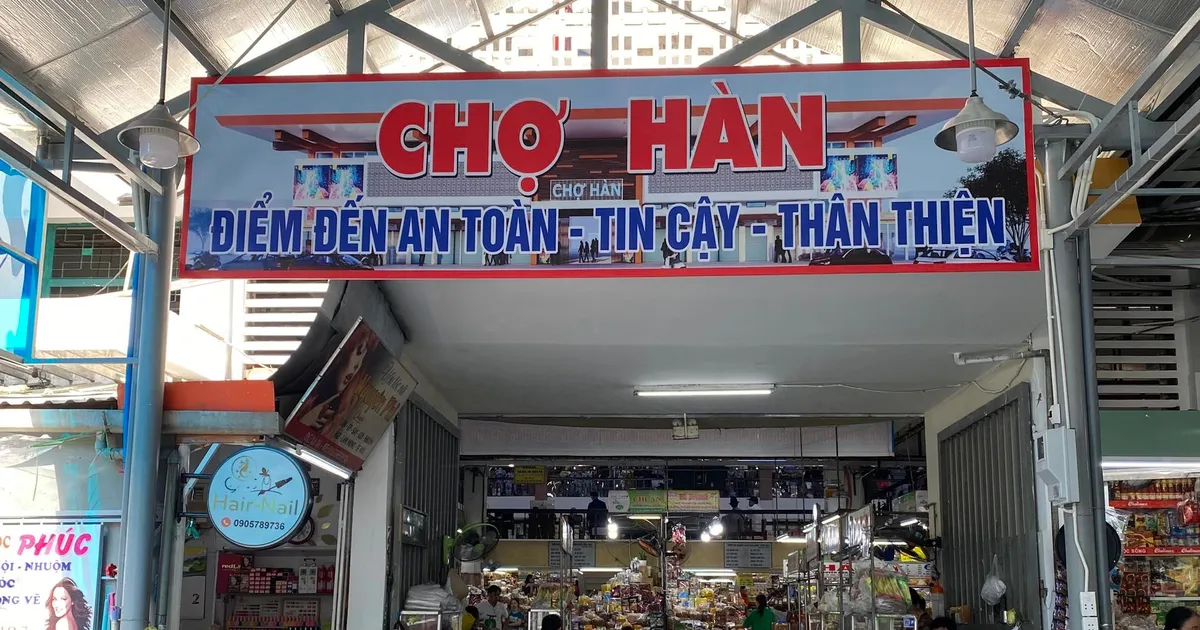 Diện mạo mới của chợ Hàn sau khi được nâng cấp, cải tạo | BÁO SÀI GÒN ...