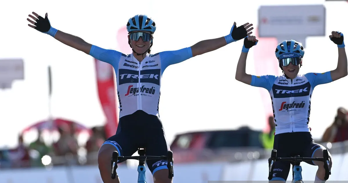 Elisa Longo Borghini thắng chặng nhảy lên chiếm Áo vàng giải xe đạp nữ ...