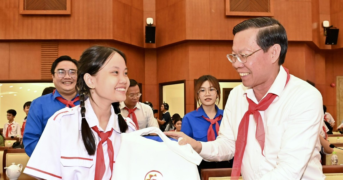 HCMC authorities meet, listen to children | SGGP English Edition