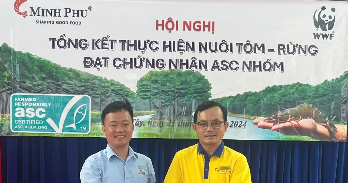 Chứng nhận ASC Group mô hình tôm - rừng tại Cà Mau có quy mô lớn nhất ...