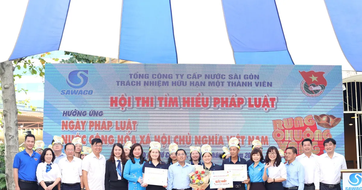 Sôi nổi hội thi Rung Chuông vàng SAWACO | BÁO SÀI GÒN GIẢI PHÓNG