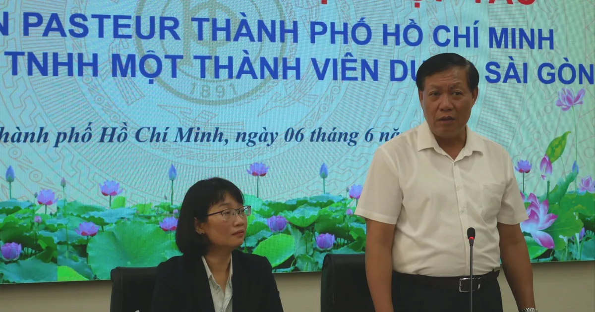 Sapharco và Viện Pasteur TPHCM hợp tác chăm sóc sức khỏe cộng đồng ...