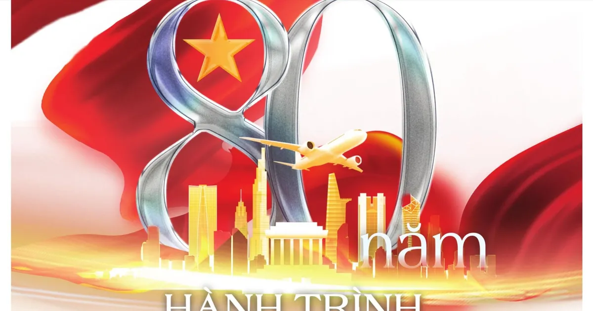 Biểu trưng chính thức của Triển lãm thành tựu đất nước 80 năm | BÁO SÀI ...