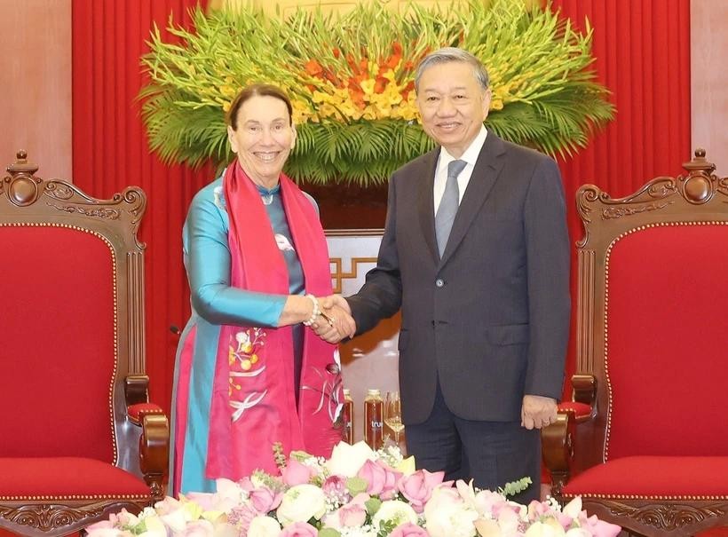 Top leader of Vietnam welcomes President of Australian Senate | SGGP ...
