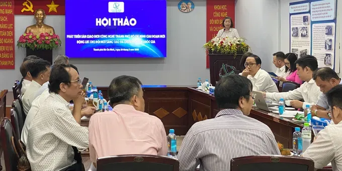 Workshop held on developing HCMC’s technology exchange for new era | SGGP English Edition