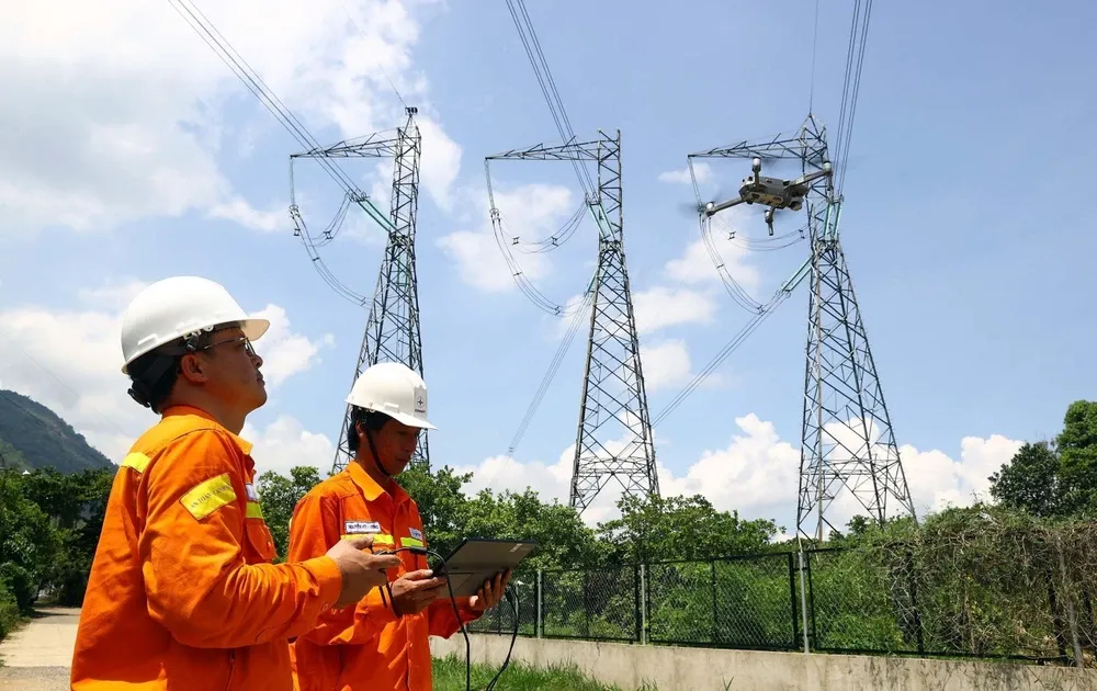 Second section of circuit-3 500KV transmission line completed | SGGP ...