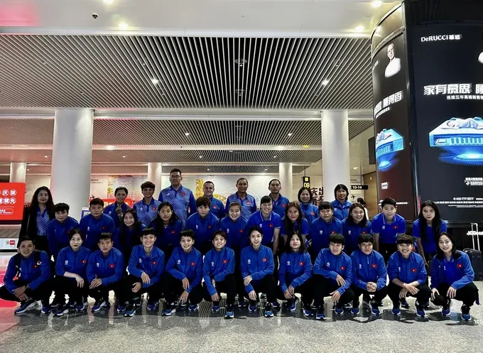 Vietnamese football team ready for Chongqing Yongchuan Women’s ...
