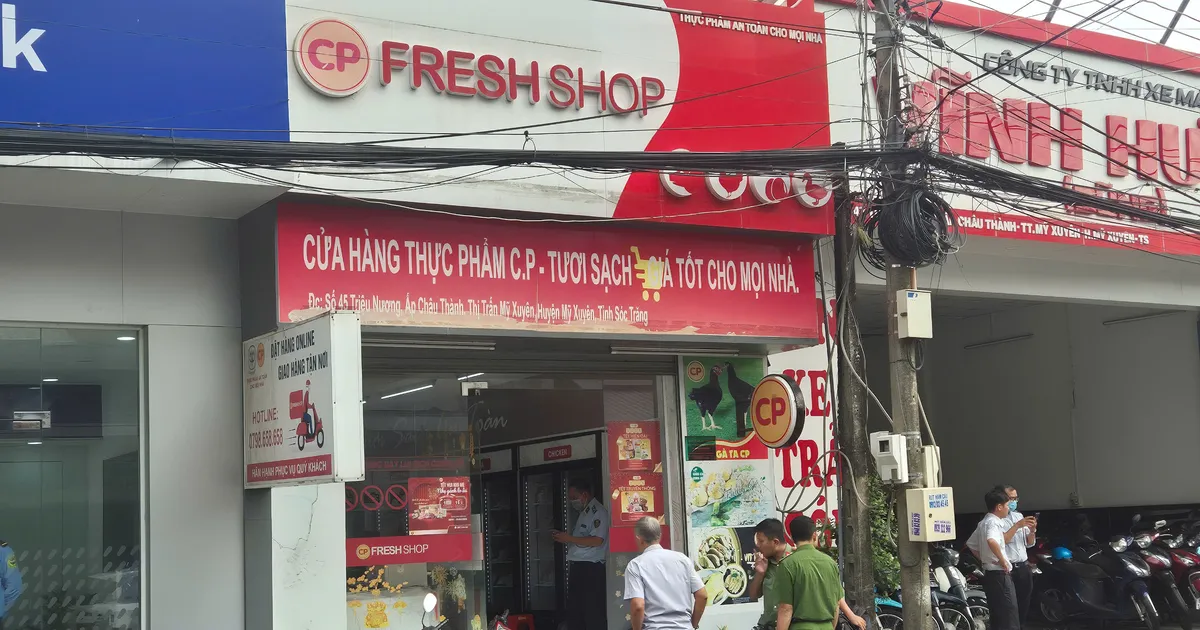 Kiểm tra cửa hàng CP Fresh Shop ở Sóc Trăng: Giấy chứng nhận an toàn thực phẩm hết hạn | BÁO SÀI ...