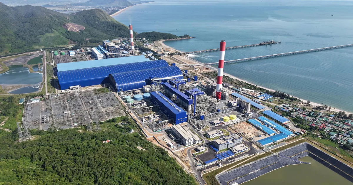 Khánh thành Tổ máy số 1, Nhà máy Nhiệt điện Vũng Áng II | BÁO SÀI GÒN ...