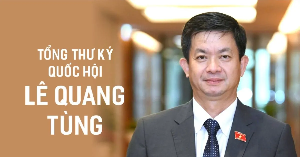 Bí thư Tỉnh ủy Quảng Trị Lê Quang Tùng giữ chức Tổng Thư ký Quốc hội | BÁO SÀI GÒN GIẢI PHÓNG