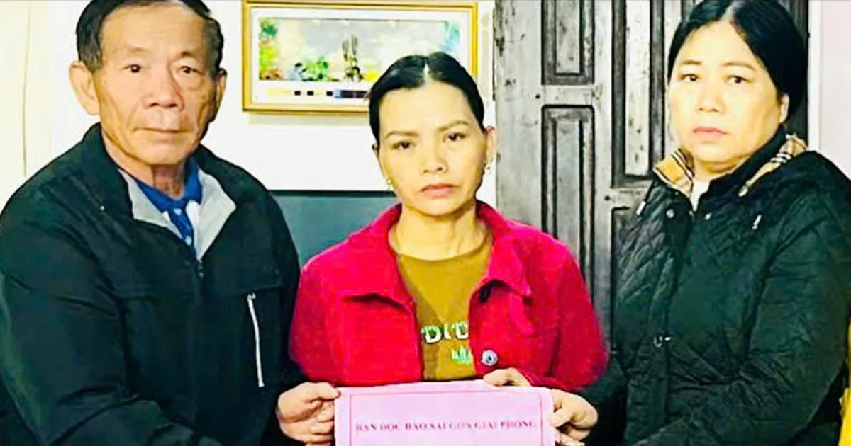 Báo SGGP trao 17 triệu đồng hỗ trợ gia đình khó khăn ở Hà Tĩnh | BÁO ...