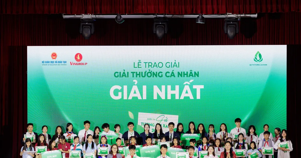 Các ý tưởng xanh đột phá đạt giải cao nhất cuộc thi “Gửi tương lai Xanh 2050” | Báo Sài Gòn Đầu ...