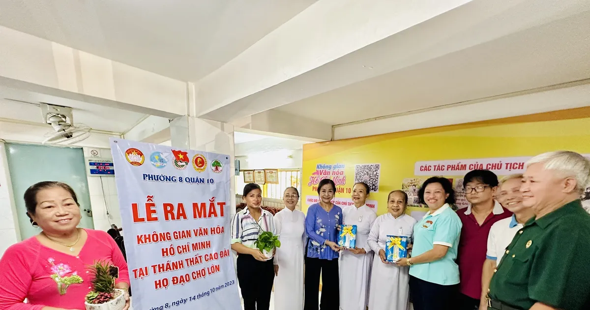 Ra mắt Không gian văn hóa Hồ Chí Minh tại cơ sở tôn giáo, tín ngưỡng ...