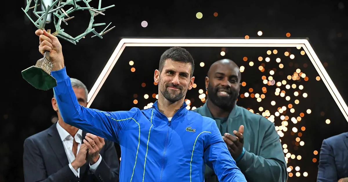 Novak Djokovic đăng quang Paris Masters: Xứng danh “Nhất đại Tông sư” hệ giải Masters 1.000 ...