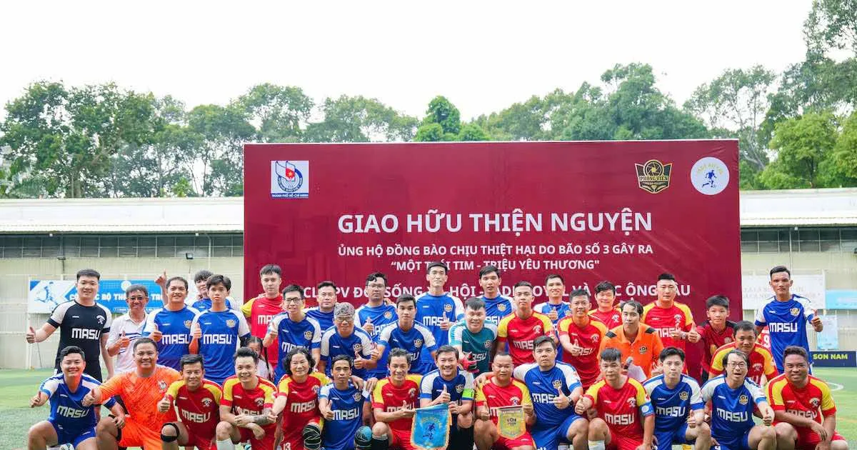 CLB PV Đời sống - Xã hội chung tay cùng Jade Royal FC, Asia Topsport cũng có tổ chức đầy ý nghĩa ...