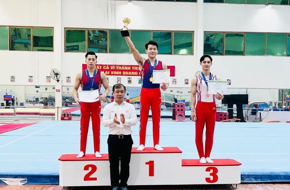 Đồng đội nam TDDC TPHCM thắng tuyệt đối ở giải vô địch quốc gia 2023 ...