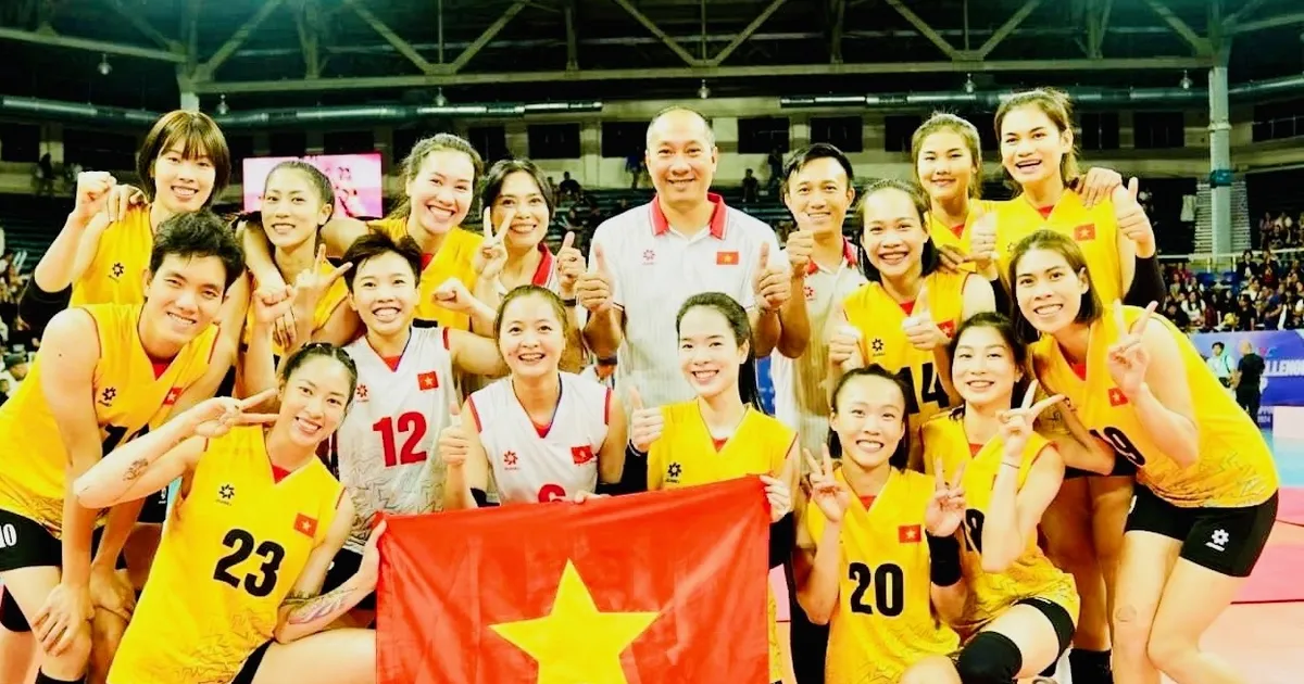 Vô địch AVC Challenge Cup 2024, tuyển bóng chuyền nữ Việt Nam lên hạng ...