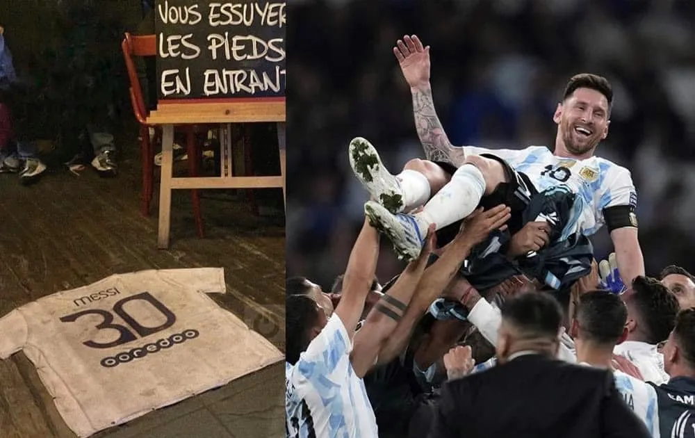 Áo Messi bị lấy làm... thảm chùi chân | CHUYÊN TRANG THỂ THAO