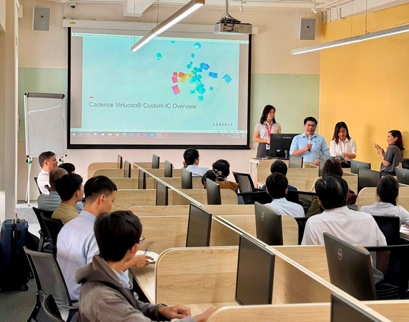 IC design training course for university lecturers kicked off in HCMC ...
