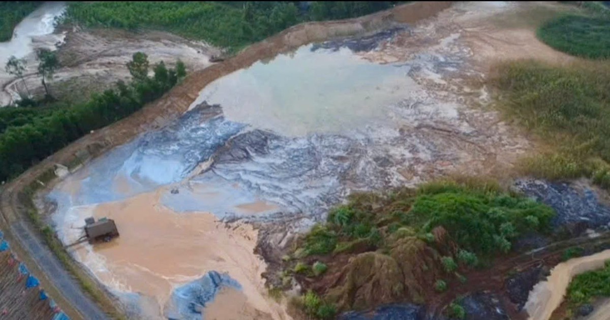 Sludge reservoir bursts at iron, steel refining plant in Thai Nguyen ...