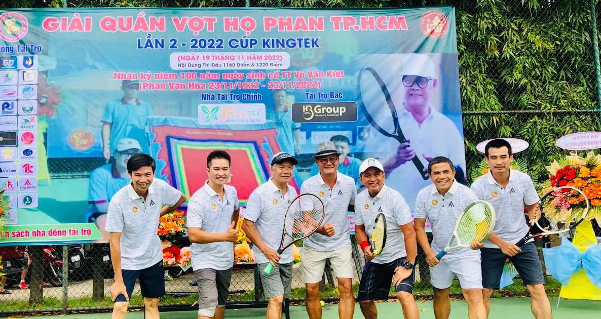 Giải Tennis Hội đồng họ Phan tại TPHCM | CHUYÊN TRANG THỂ THAO