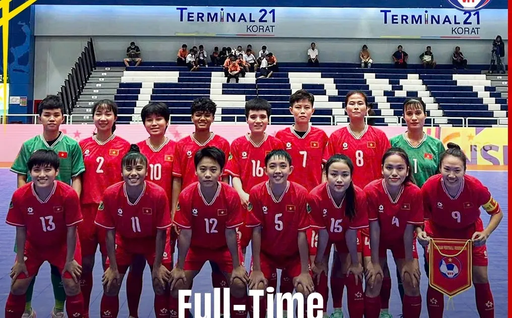 Thắng Trung Quốc 3-0, đội tuyển Việt Nam đến gần ngôi vô địch NSDF Women’s Futsal Championship ...