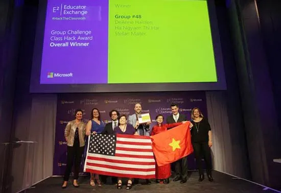 Microsoft trao giải ý tưởng “Lớp học trên nền tảng đa ngôn ngữ ...