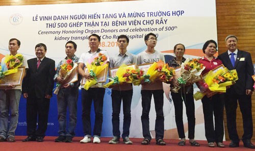 Cho Ray Hospital celebrates 500th kidney transplants | SGGP English Edition