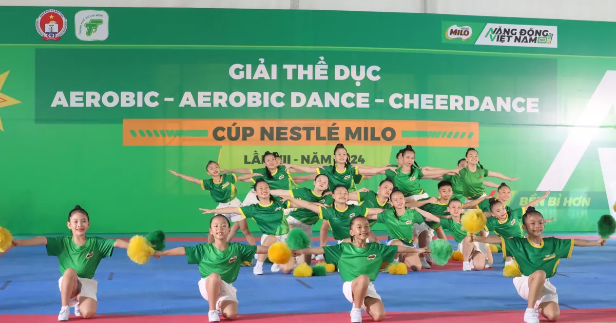 Sôi nổi giải Thể dục Aerobic – Aerobic Dance – Cheerdance tranh cúp ...