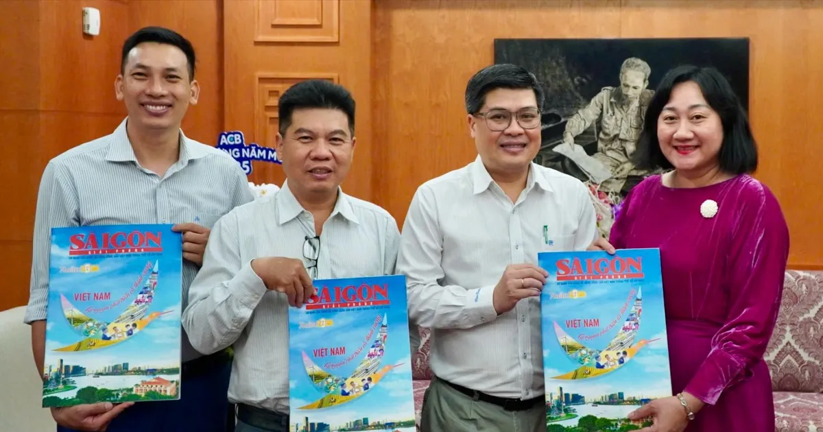 Thăm và chúc tết Báo SGGP, nhiều đơn vị mong muốn tăng cường phối hợp ...