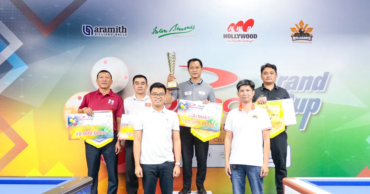 Nguyễn Tuấn Khanh - Tay cơ “lạ” ẵm gọn chức vô địch 100 triệu đồng Tour 1 giải Billiard Carom 3 ...