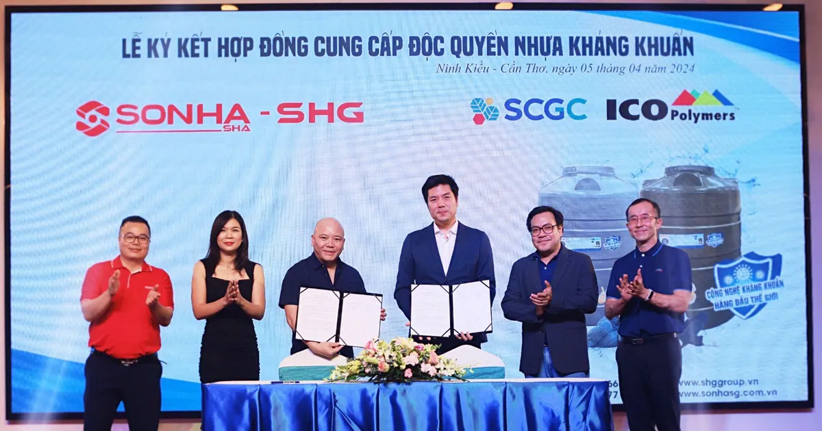 SCGC, LSP Và Sơn Hà Hợp Tác Để Phát Triển Bồn Nước Kháng Khuẩn Tại Việt Nam | CHUYÊN TRANG THỂ THAO
