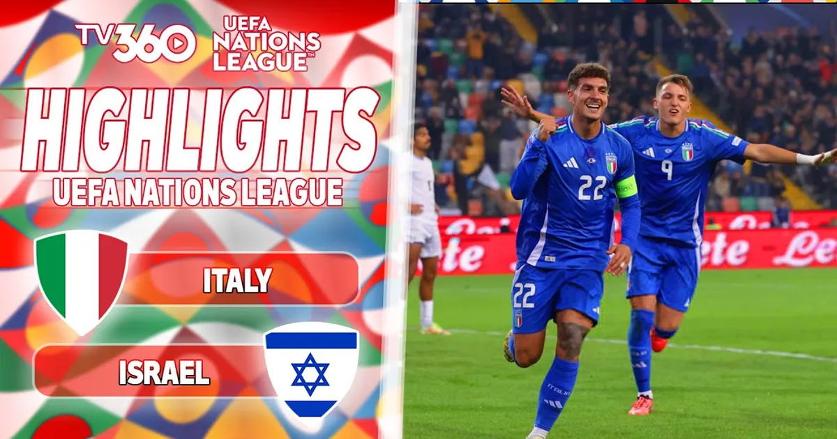 Italia vs Israel 4-1: Retegui mở bàn nhờ penalty, Di Lorenzo tỏa sáng ...