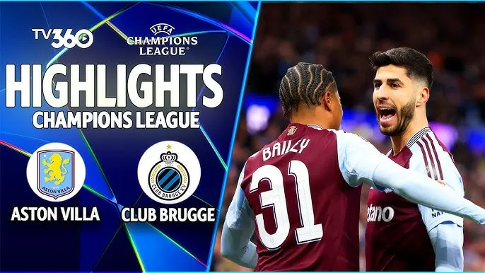 Aston Villa vs Club Brugge 3-0 (6-1): Dấu ấn Rashford, Rogers, Asensio ...