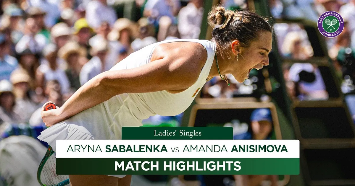 Aryna Sabalenka vs Amanda Anisimova 4-6, 6-4, 4-6: Tâm điểm set 3, Sabalenka đoạt 2 break-point ...