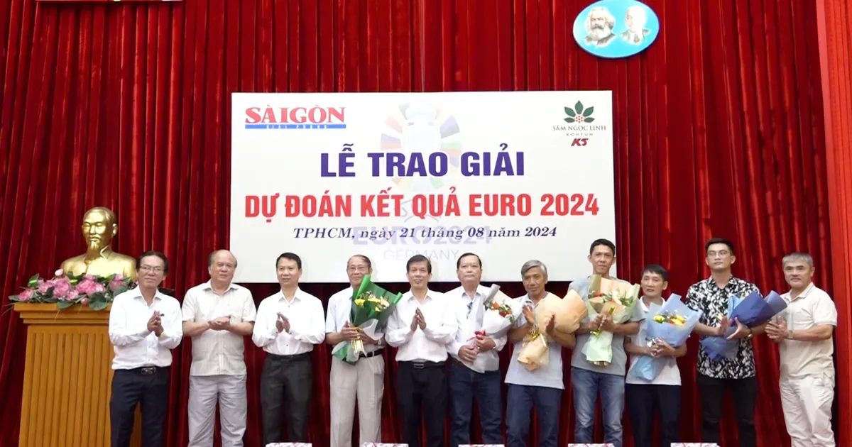 Báo SGGP trao giải độc giả dự đoán chính xác đội bóng vô địch EURO 2024 ...