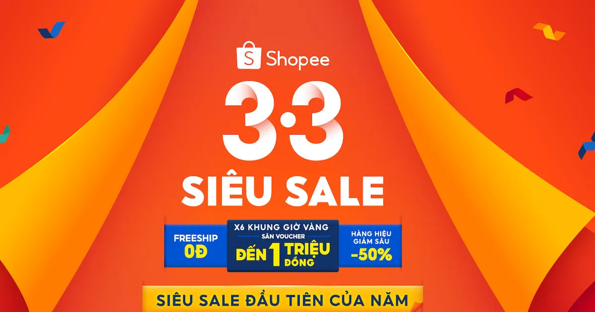 Shopee 3-3 Siêu Sale ứng dụng công nghệ để thúc đẩy trải nghiệm mua sắm ...