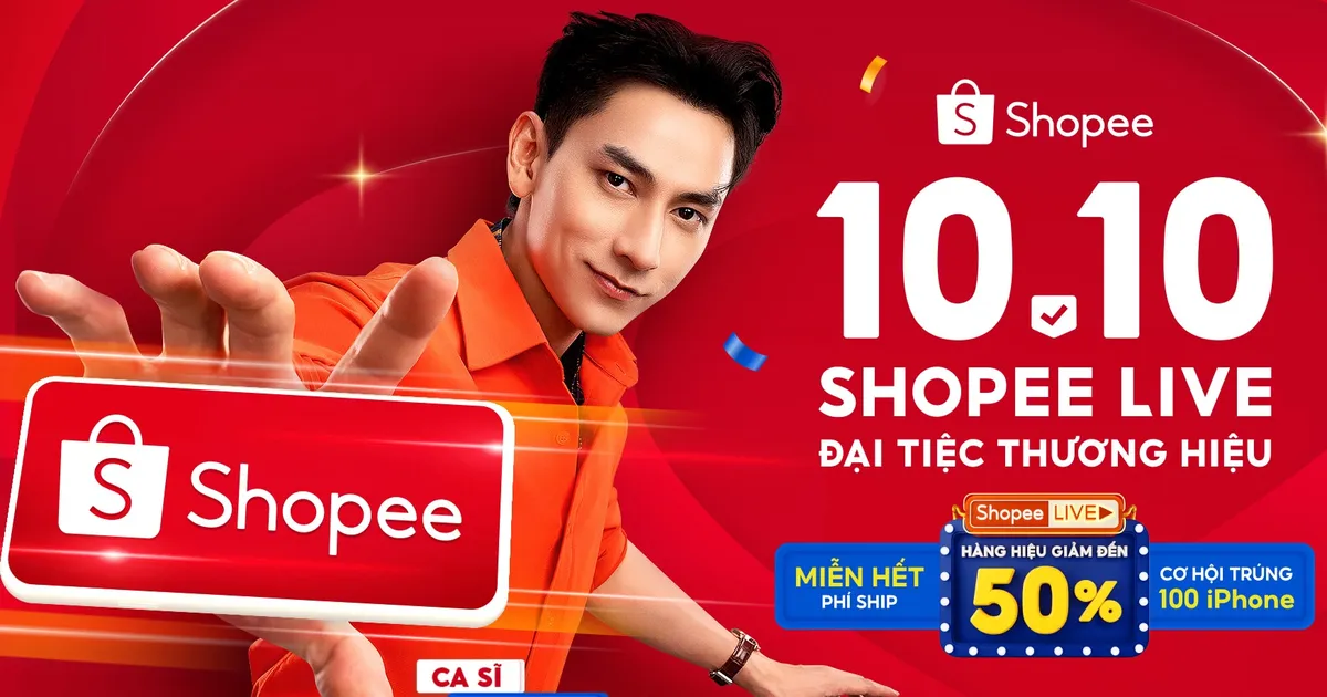 Khám phá hàng loạt ưu đãi hấp dẫn tại 10-10 Shopee Live Đại tiệc thương ...