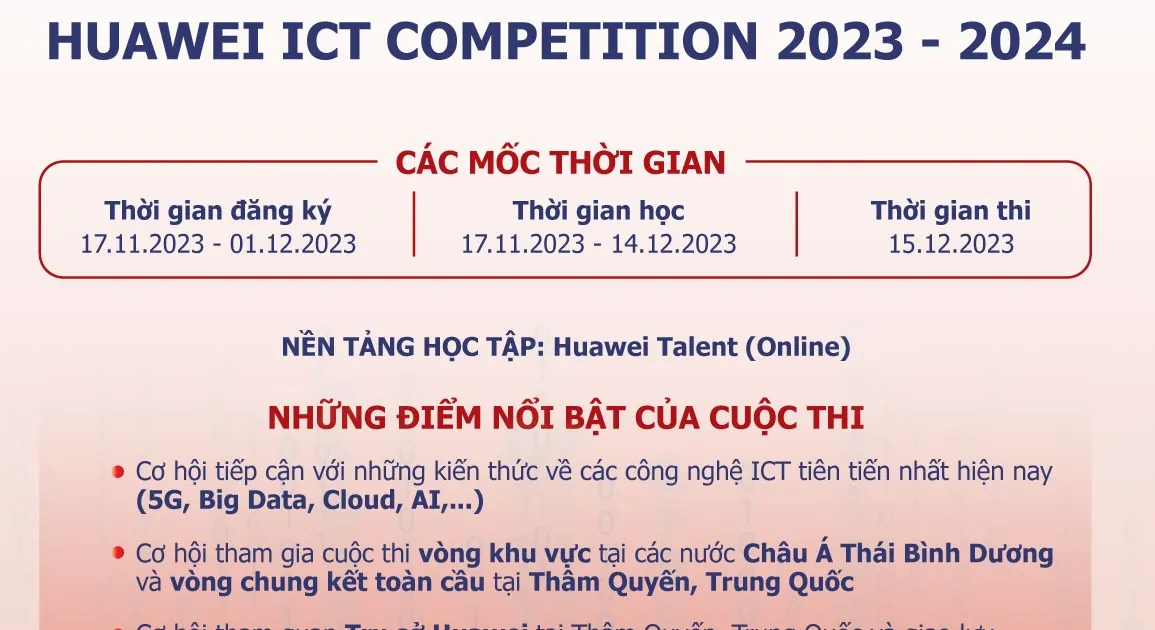 Cuộc thi ICT Competition 2023 – 2024 chính thức được khởi động | BÁO ...