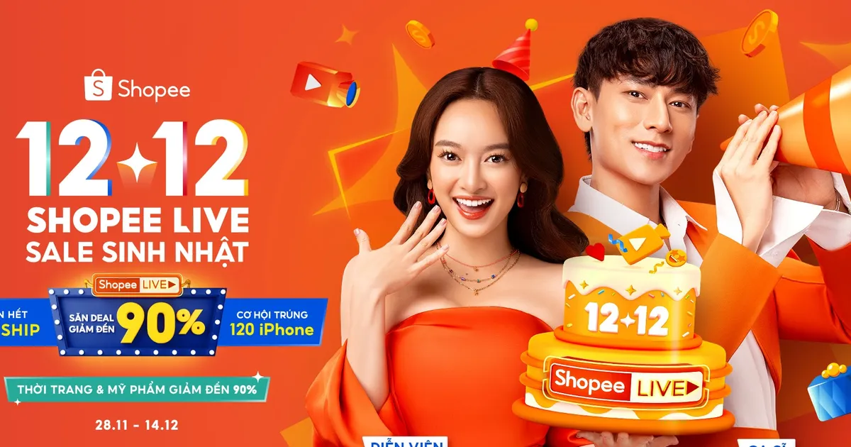 Khởi động sự kiện "12-12, Shopee live sale" | BÁO SÀI GÒN GIẢI PHÓNG