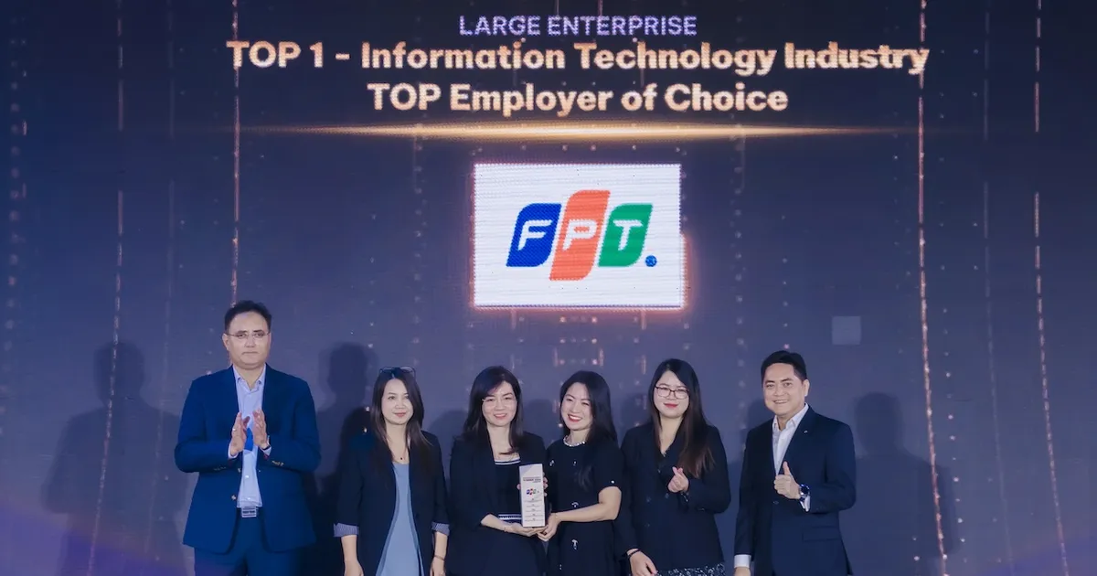 FPT là nhà tuyển dụng được yêu thích nhất ngành CNTT 2024 | BÁO SÀI GÒN ...
