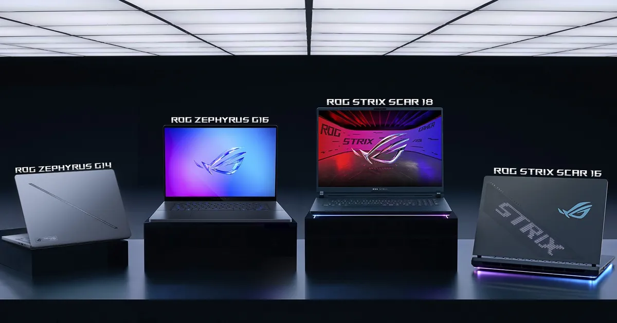 ASUS Republic of Gamers (ROG) với những chiếc laptop mạnh nhất thế giới ...