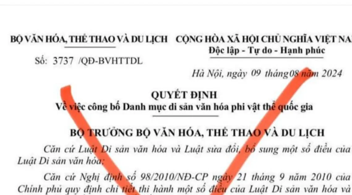 Bộ VH-TT-DL lên tiếng về thông tin "Cháo lươn" của tỉnh Nghệ An được ...